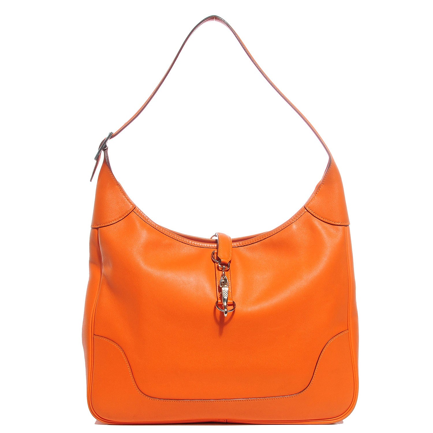 Hermes Chamonix Trim 35 Hobo Orange 91168 – FASHIONPHILE