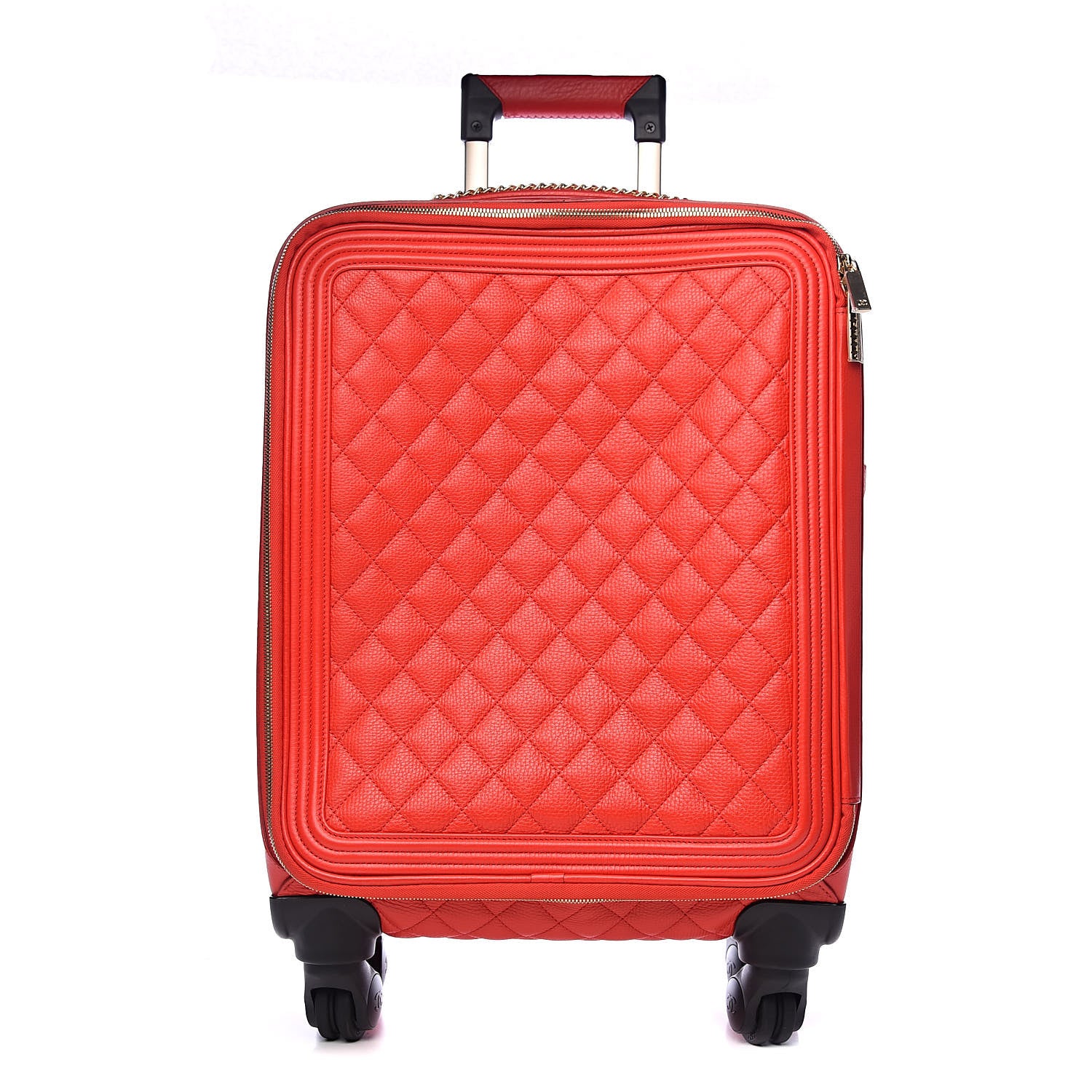Chanel Calfskin Quilted Coco Case Trolley Red 510111 – FASHIONPHILE