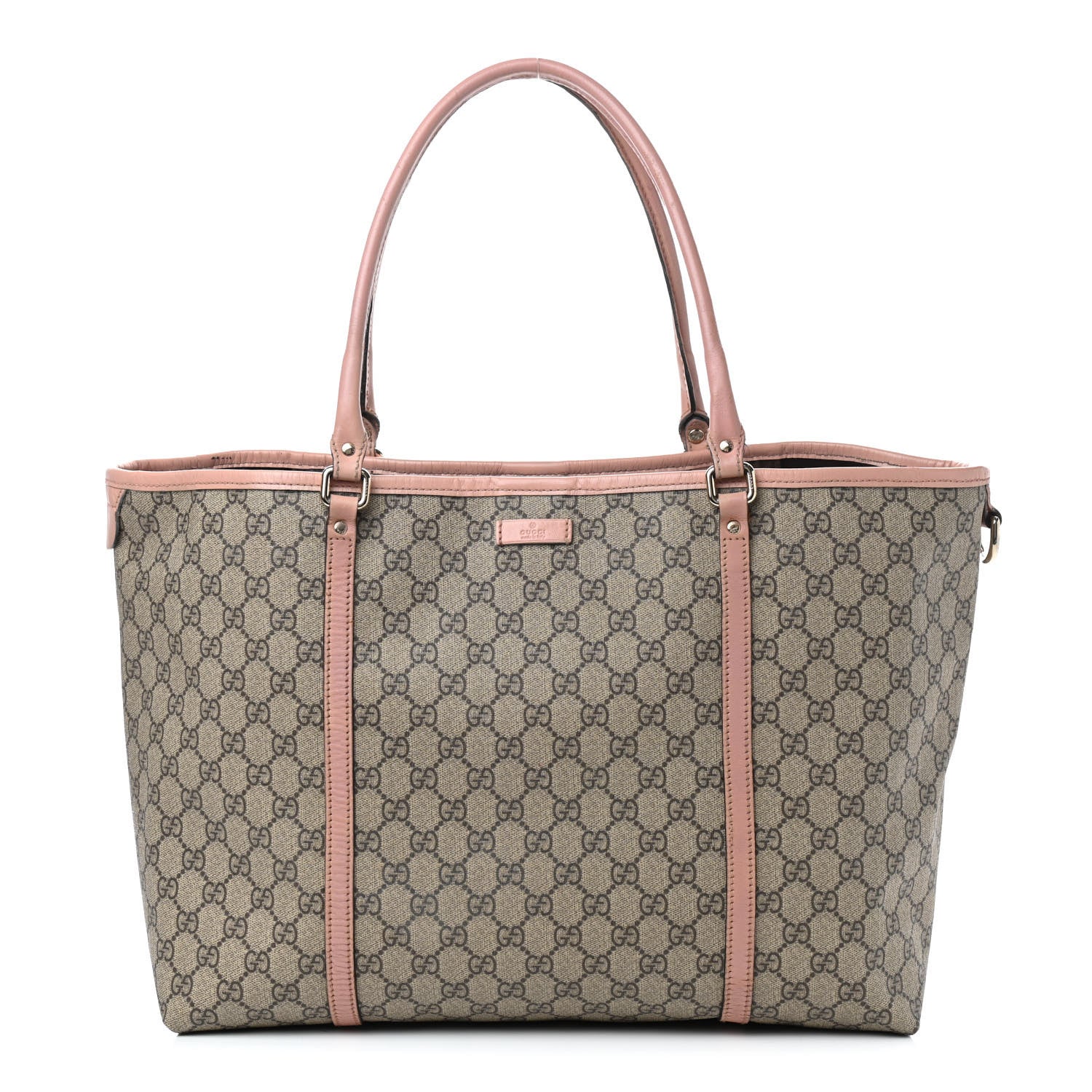 Gucci GG Plus Monogram Large Joy Tote Pink 876749 – FASHIONPHILE