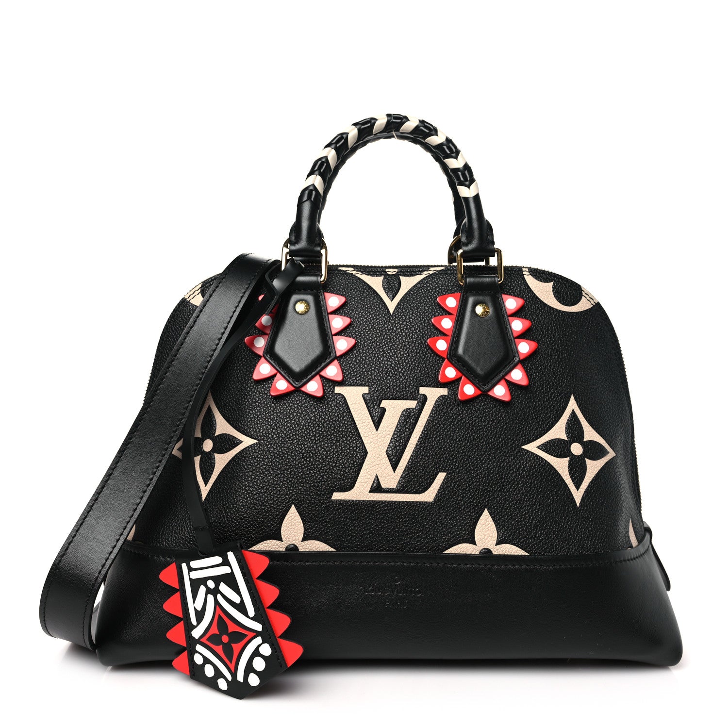 Louis Vuitton Empreinte Monogram Giant Crafty Alma PM Black Creme ...