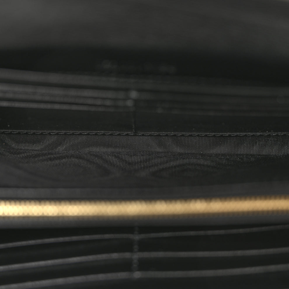 Gucci Calfskin Bi-Color Jackie 1961 Chain Wallet Mystic White Black ...