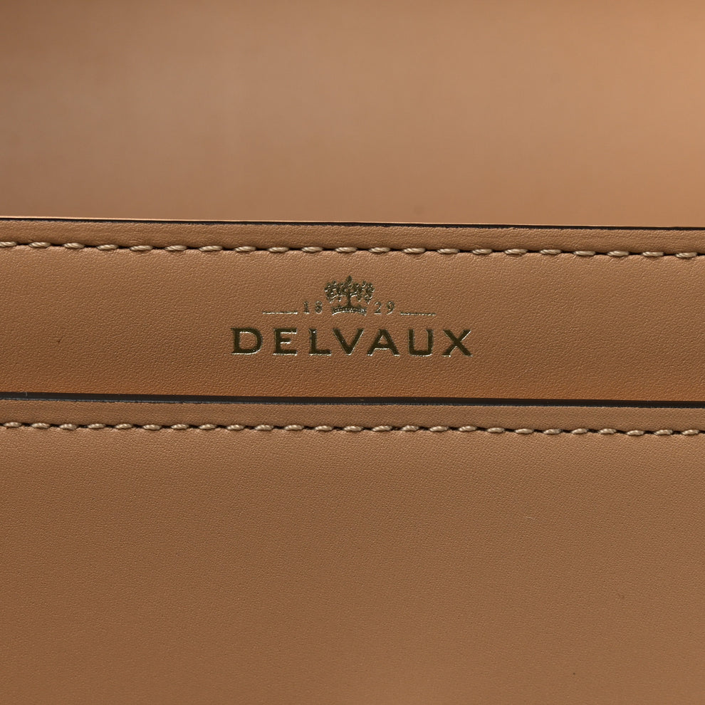 Delvaux Olen Calfskin Small Lingot Crossbody Latte 1803084 – FASHIONPHILE