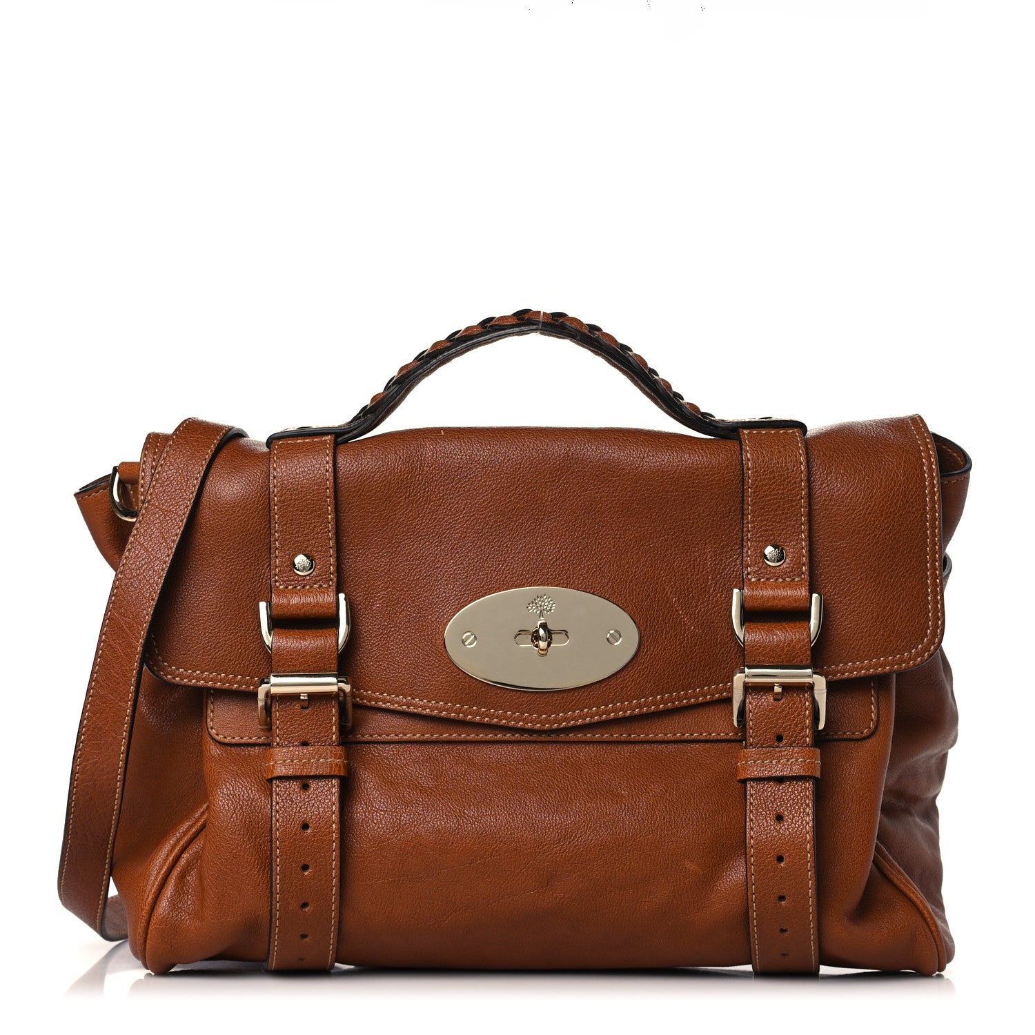 Mulberry Soft Buffalo Medium Alexa Oak 1245223 – FASHIONPHILE