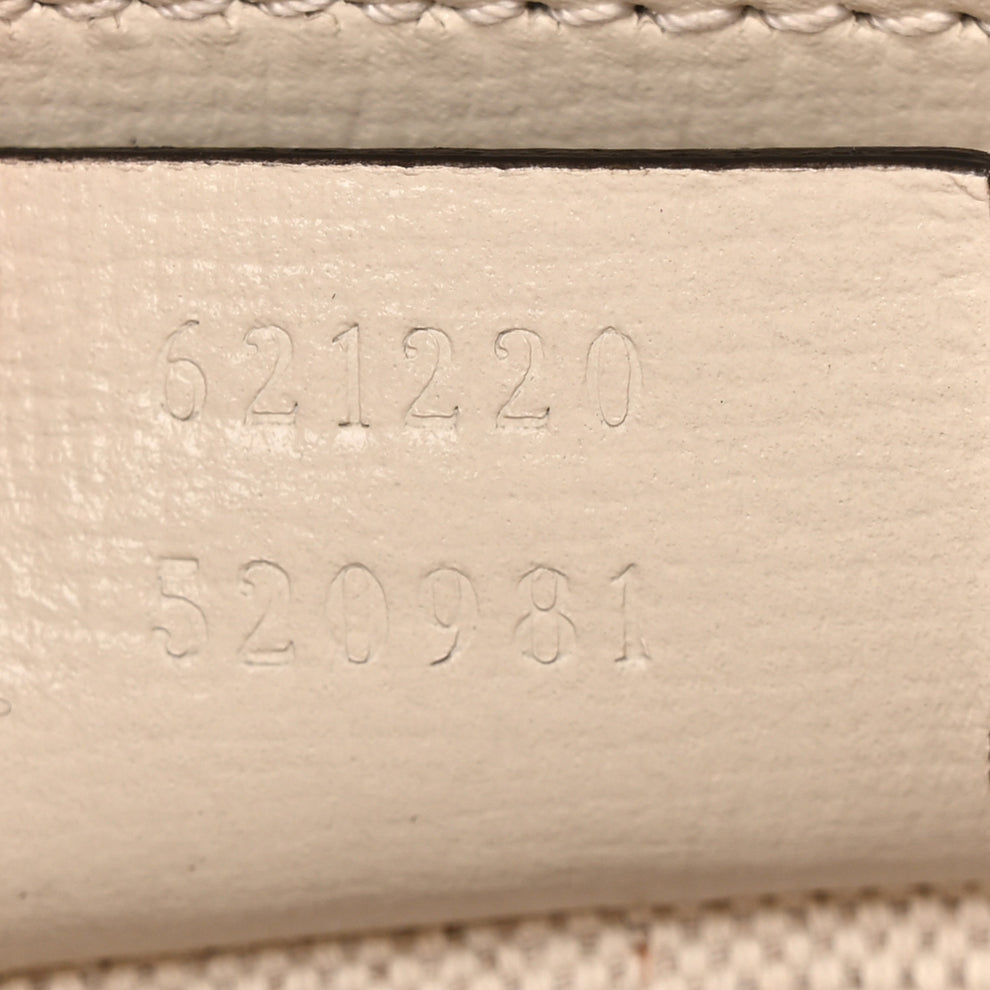 Gucci GG Supreme Monogram Azalea Calfskin Small Horsebit 1955 Top ...