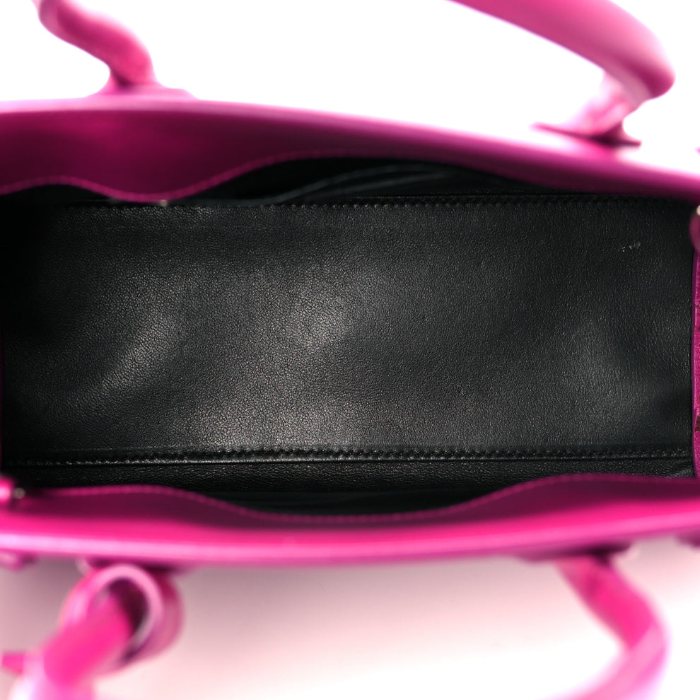 Saint Laurent Calfskin Baby Sac De Jour Fuchsia 1780962 – FASHIONPHILE