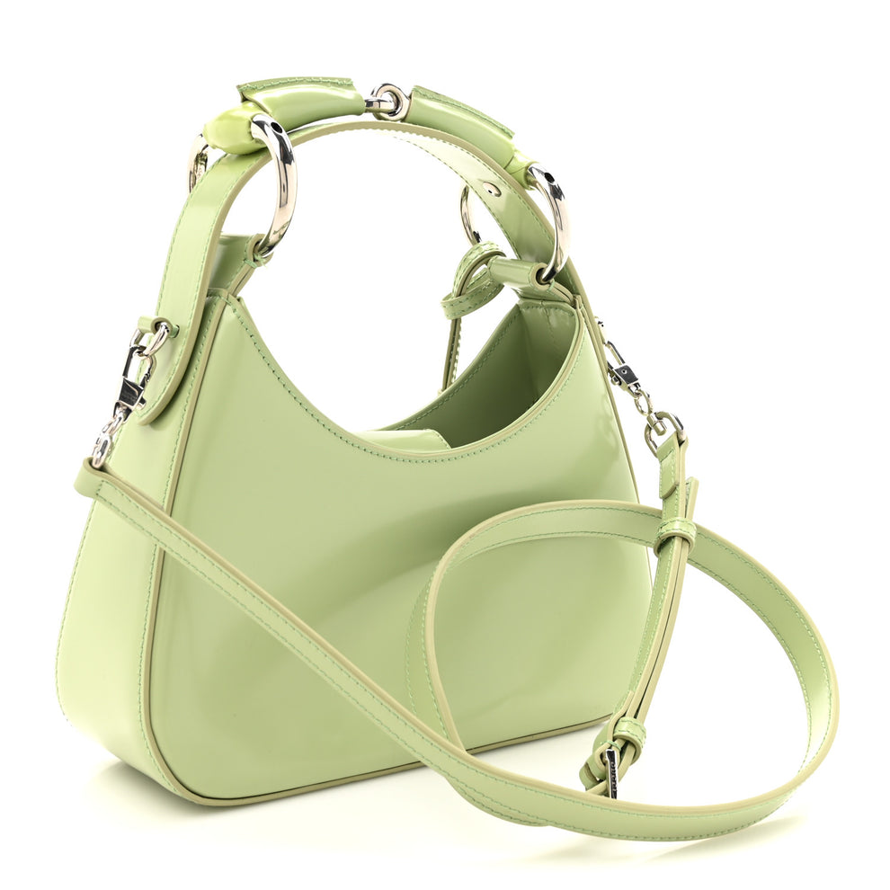 Gucci Master Lux Calfskin Horsebit Chain Shoulder Bag Sage Leaf 1773528 ...