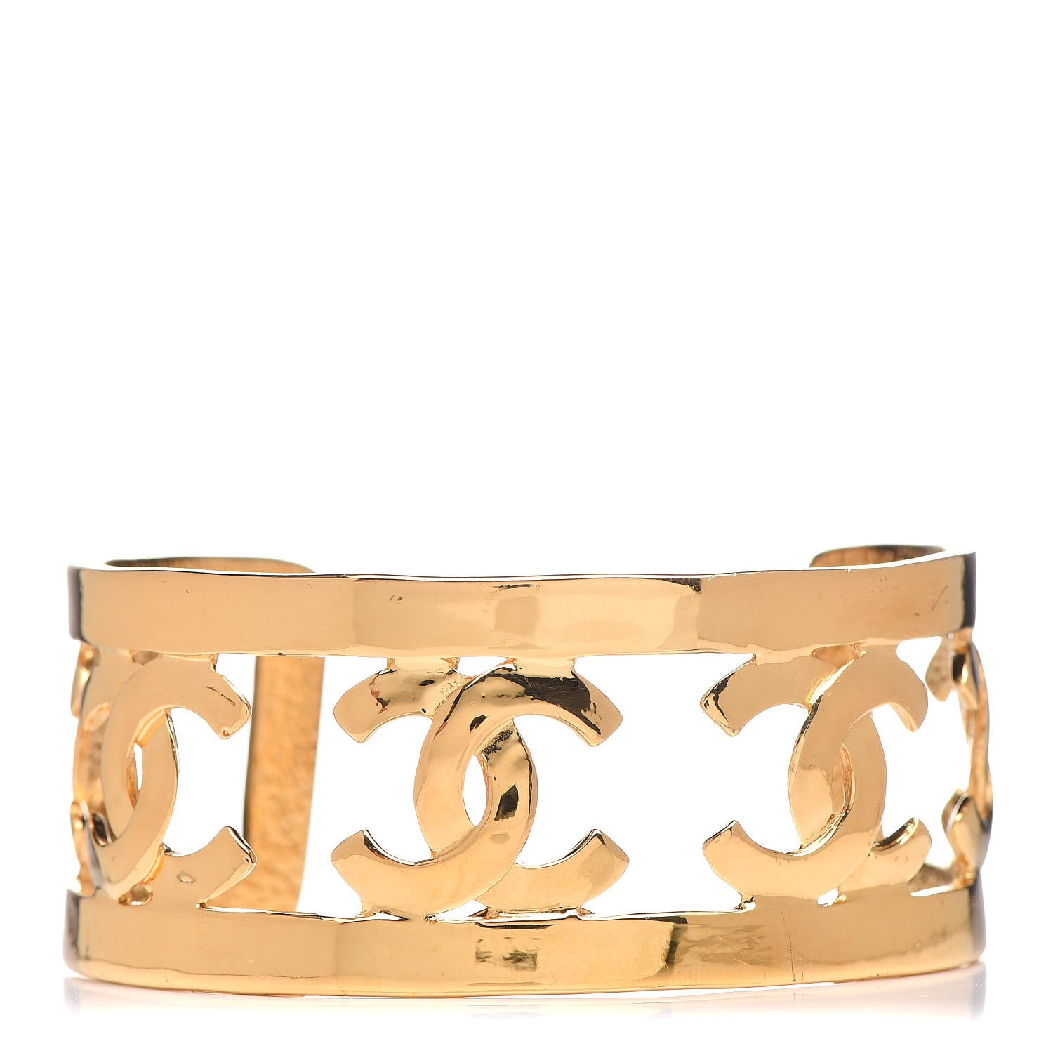 Chanel CC Cuff Gold 500831 – FASHIONPHILE