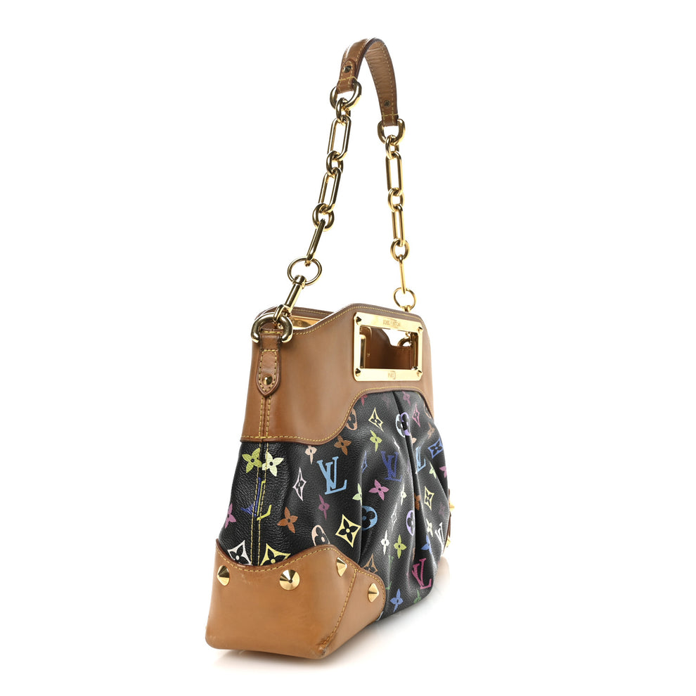 Louis Vuitton Monogram Multicolor Judy MM Black 1854889 – FASHIONPHILE