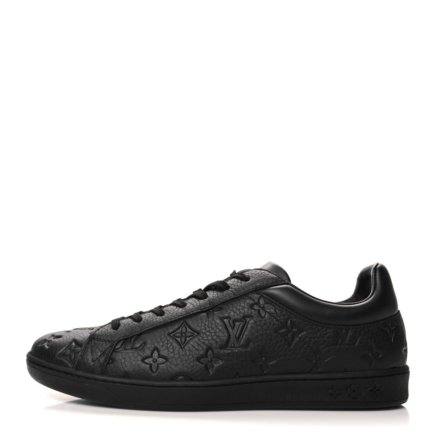 Louis Vuitton Grained Calfskin Embossed Monogram Mens Luxembourg ...