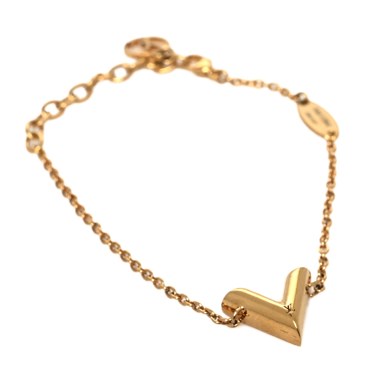 Louis Vuitton Essential V Bracelet Gold 1166083 – FASHIONPHILE