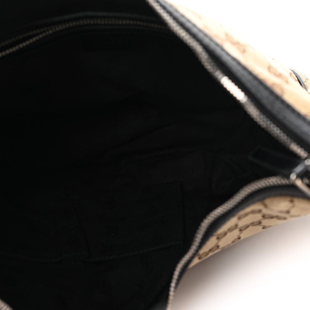 Gucci Monogram Medium GG Twins Hobo Black 1796384 – FASHIONPHILE