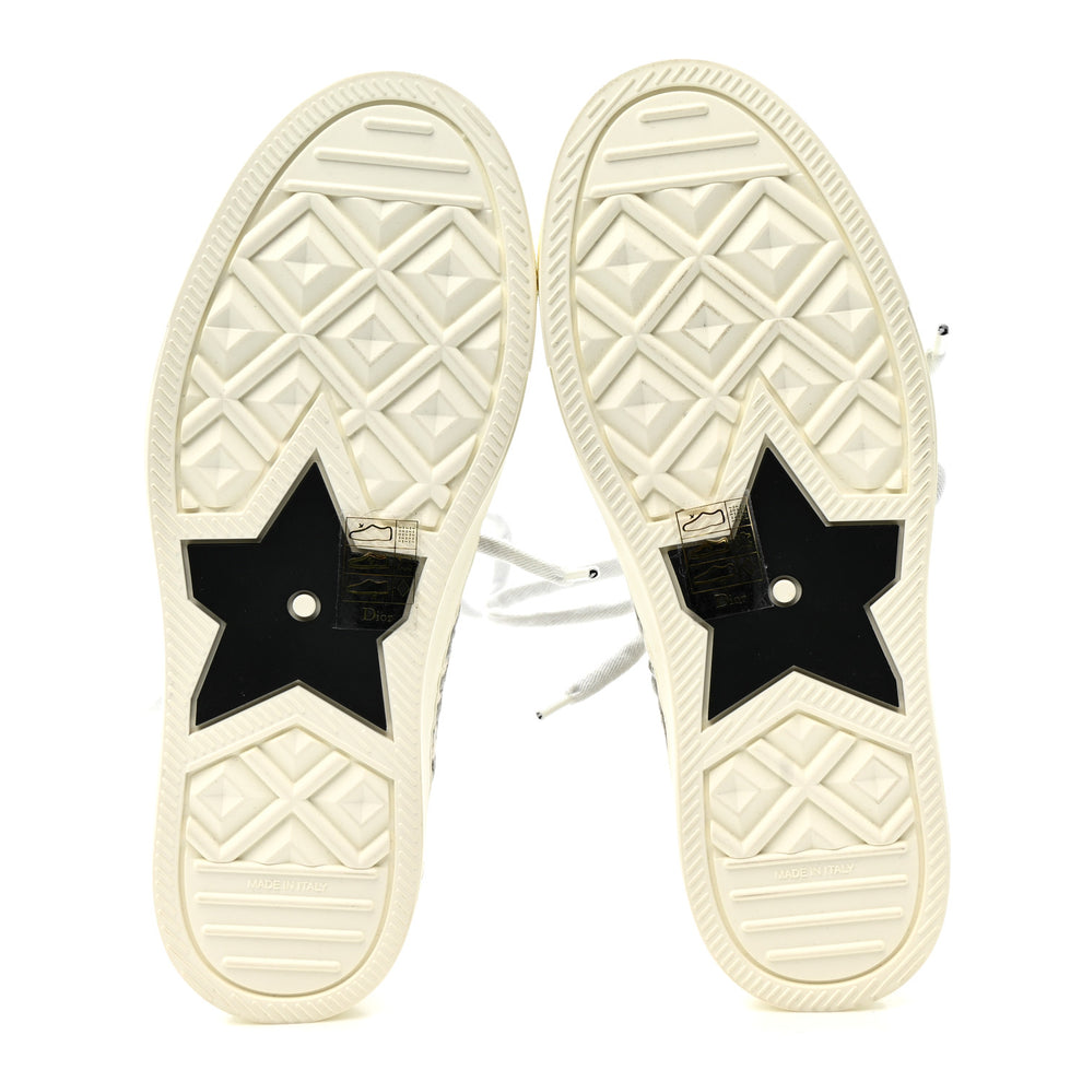 Christian Dior Canvas Oblique Walk'N'Dior Low Top Sneakers 35.5 Grey ...