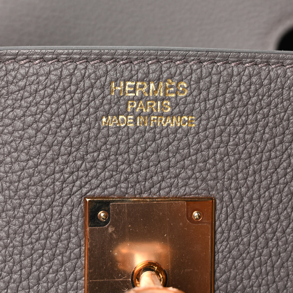 Hermes Togo Birkin 35 Etain 1778453 – FASHIONPHILE
