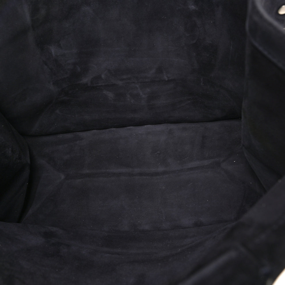 Christian Dior Suede Large L'Air Book Tote Black 1790654 – FASHIONPHILE