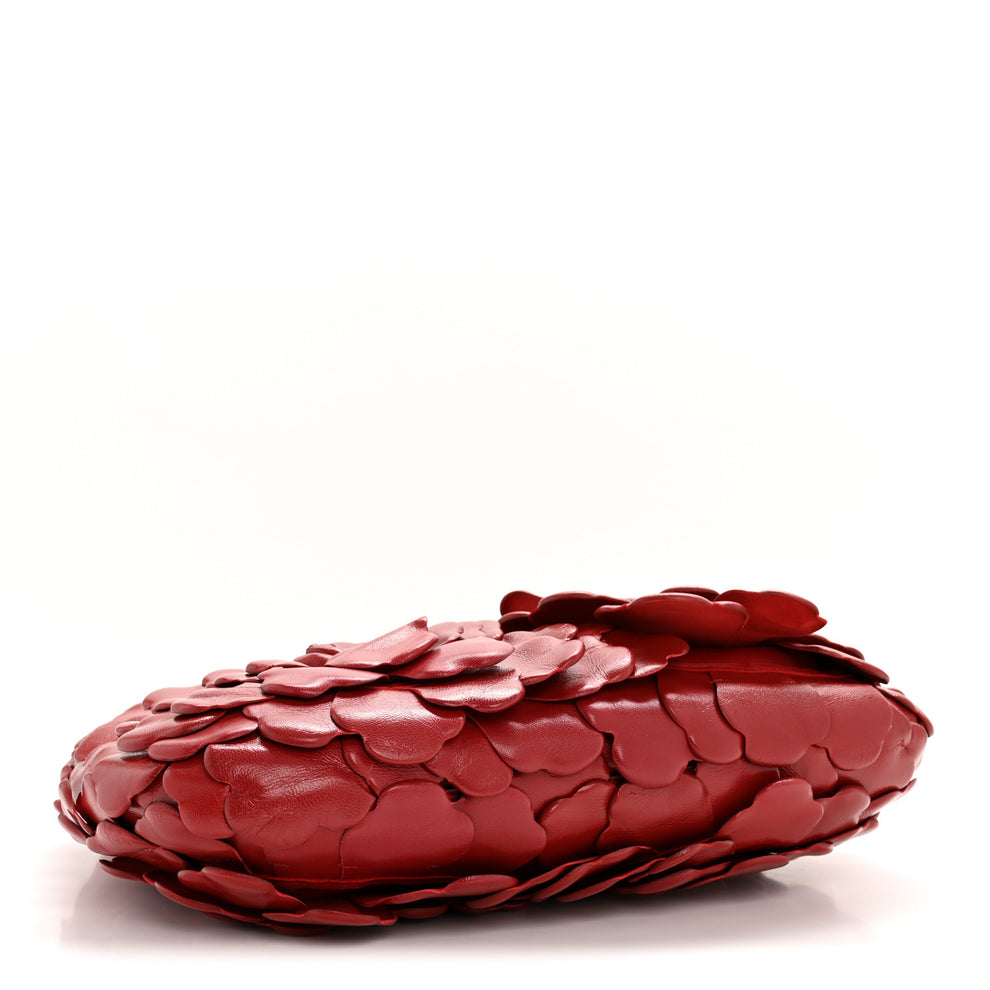 Valentino Garavani Nappa Atelier 03 Rose Edition Small Hobo Rosso ...