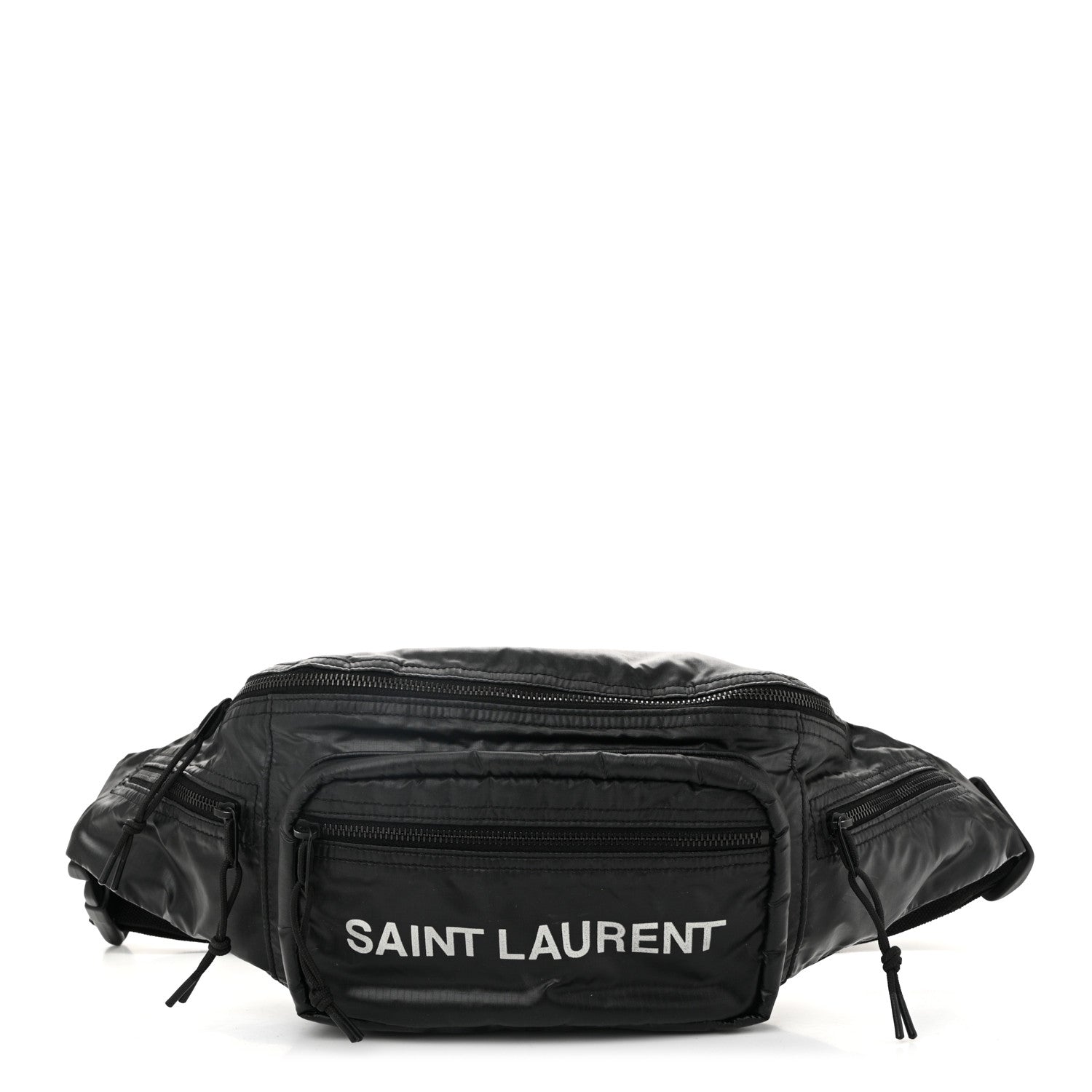 Saint Laurent Nylon Logo Nuxx Body Belt Bag Black 1718927 – FASHIONPHILE