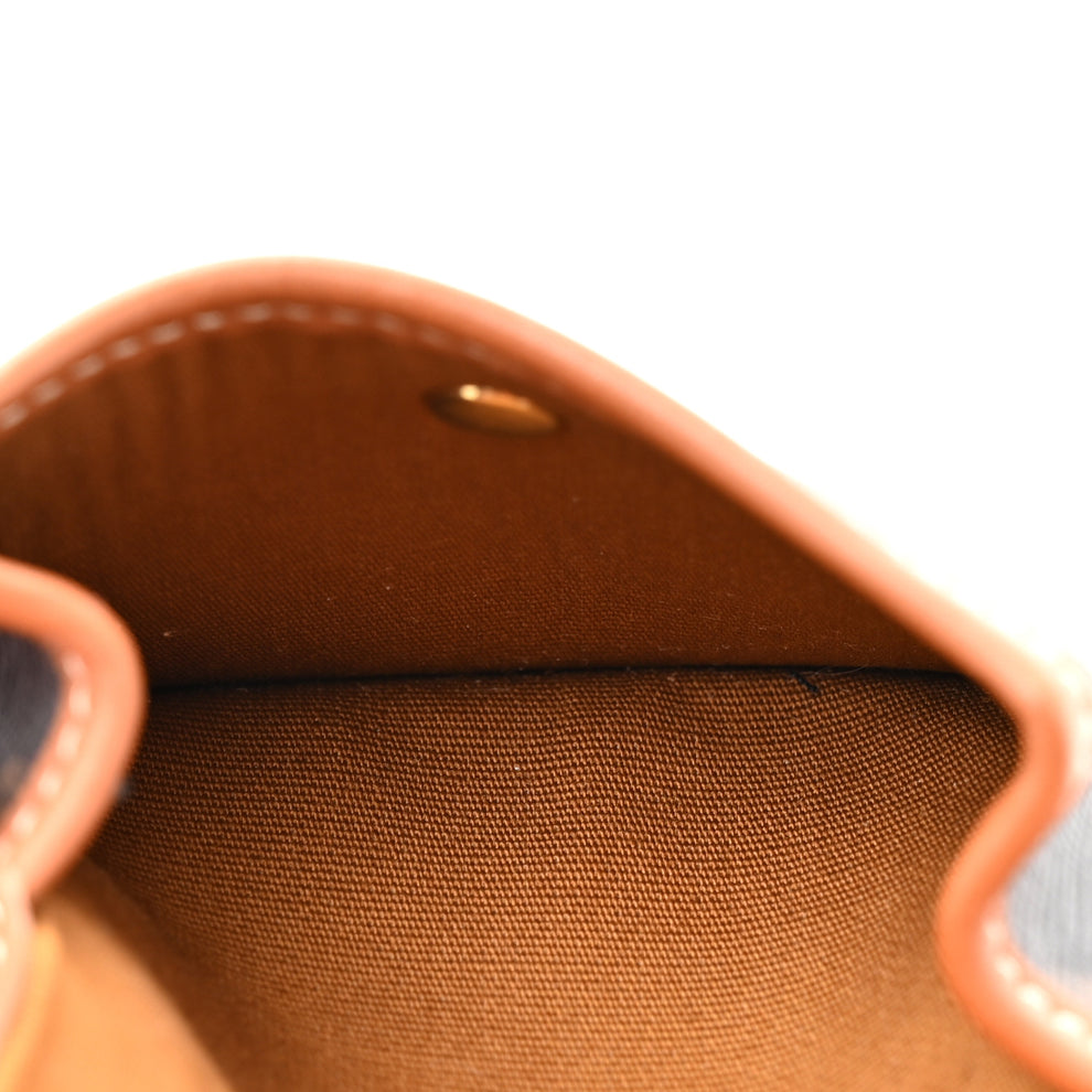Celine Canvas Calfskin Triomphe Airpod Case Tan 1809839 – FASHIONPHILE