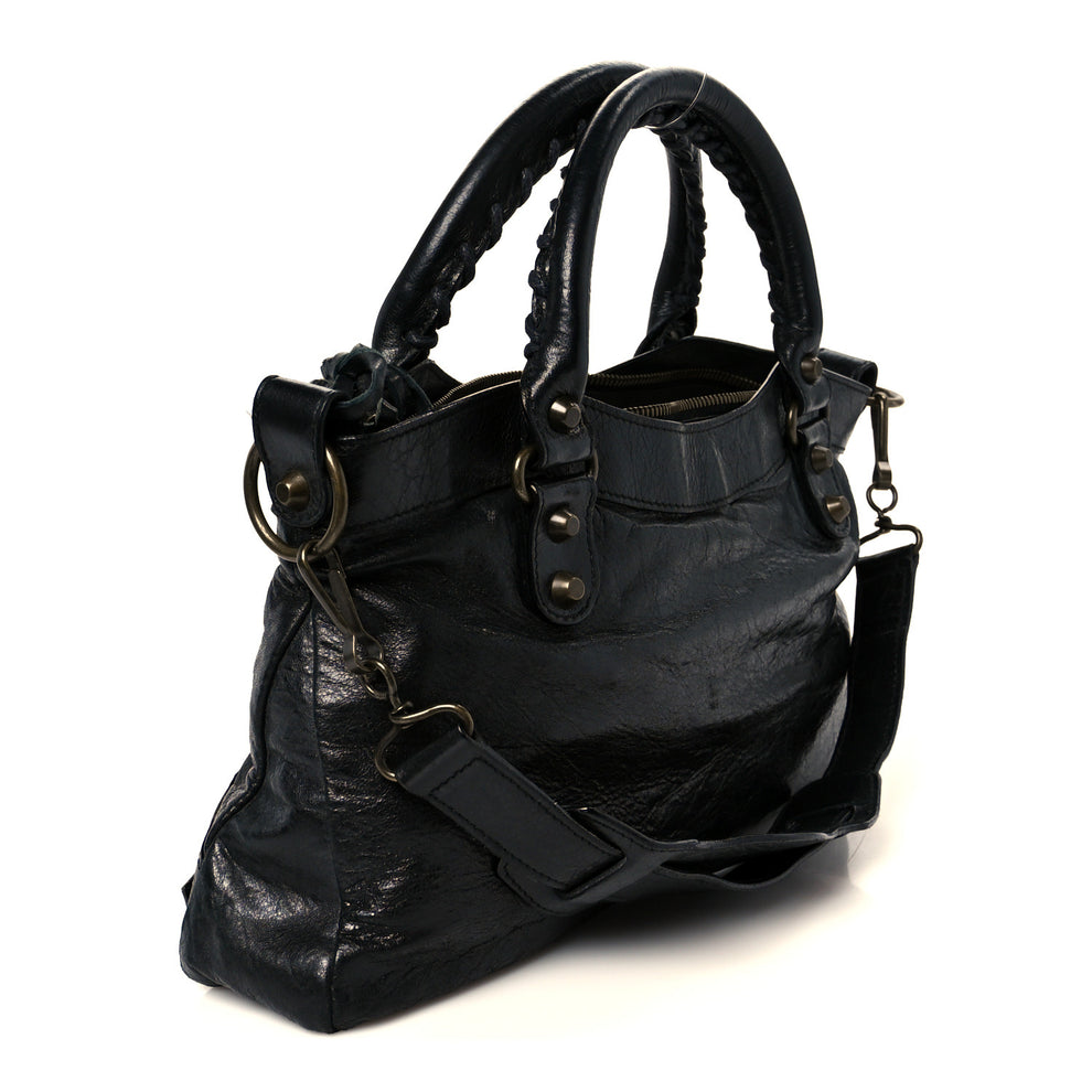 Balenciaga Agneau Classic Hardware First Black 1795866 – FASHIONPHILE