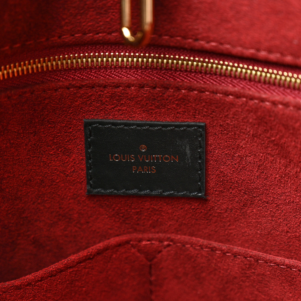 Louis Vuitton Empreinte Monogram Giant Onthego MM Black Beige 1791783 ...