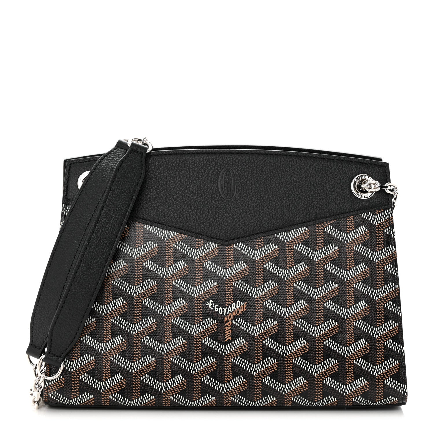 Goyard Goyardine Mini Rouette Structure Black 1315364 – FASHIONPHILE