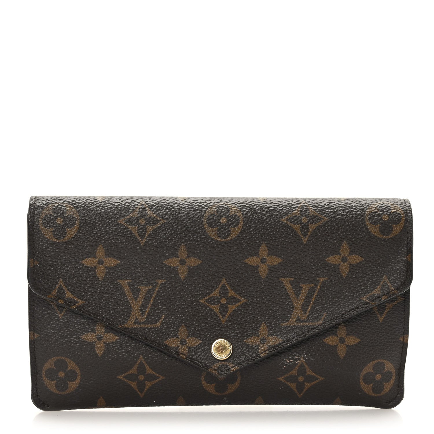 Louis Vuitton LOUIS VUITTON Monogram Jeanne Wallet Fuchsia 1236020 ...