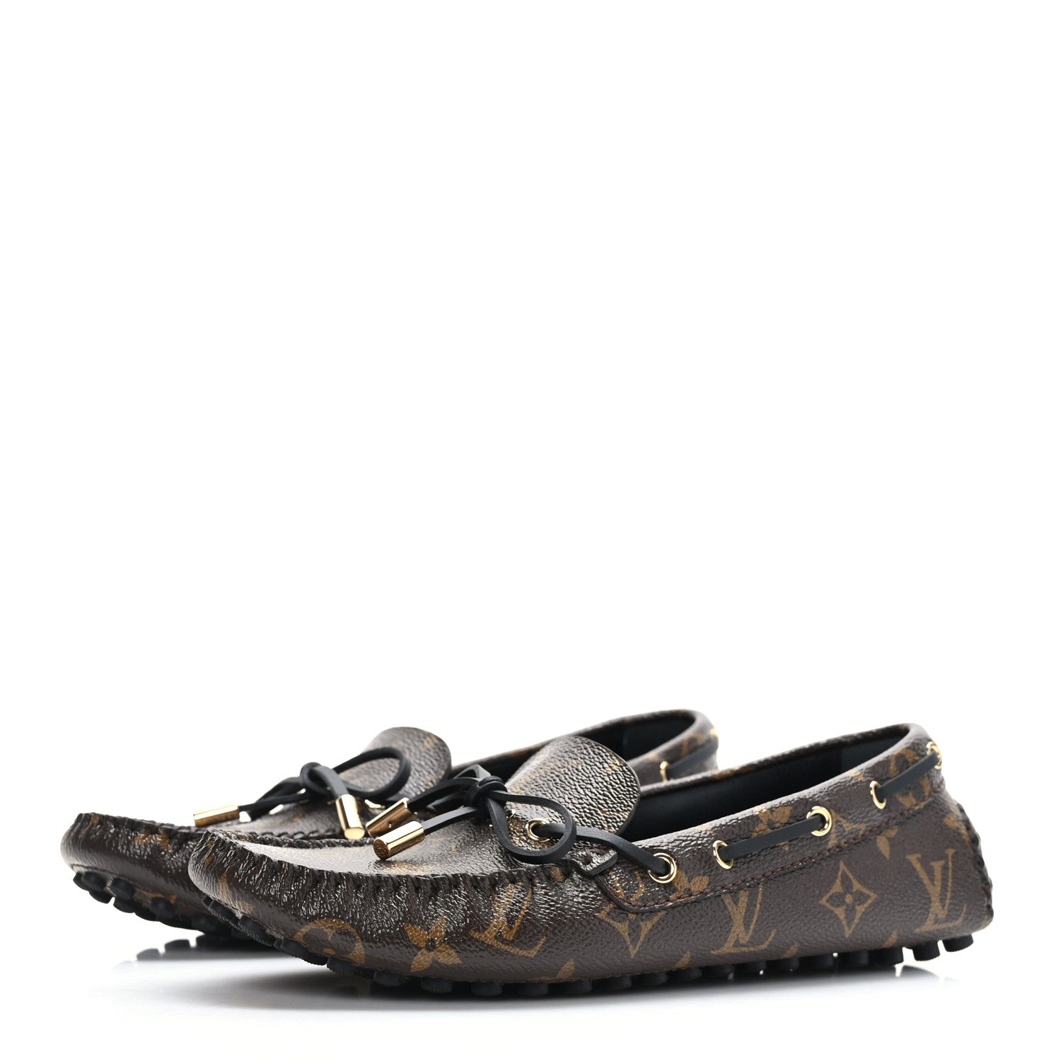 Louis Vuitton Patent Monogram Gloria Loafers 38.5 1244008 – FASHIONPHILE