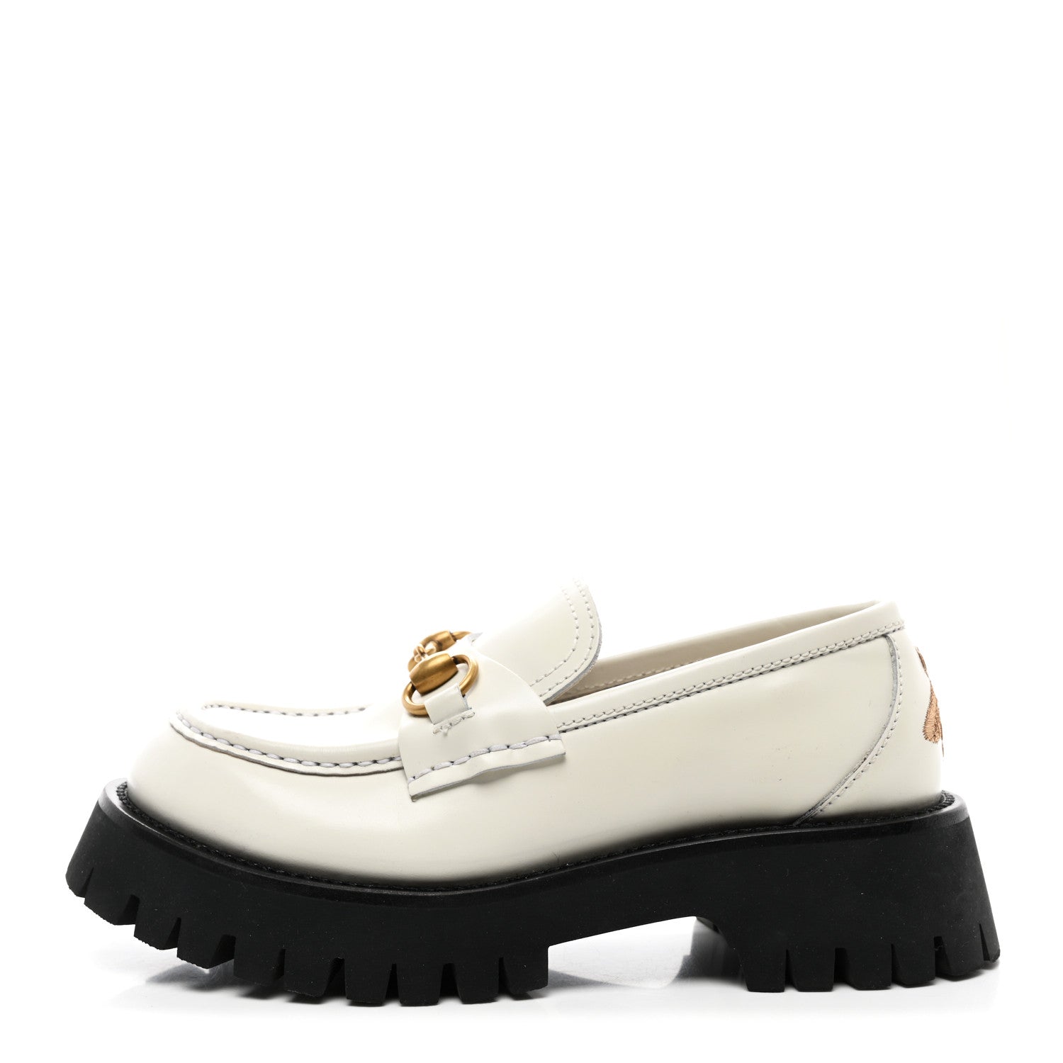 Gucci Cordovan Lux Womens Harald Horsebit 25mm Platform Loafers 35.5 ...