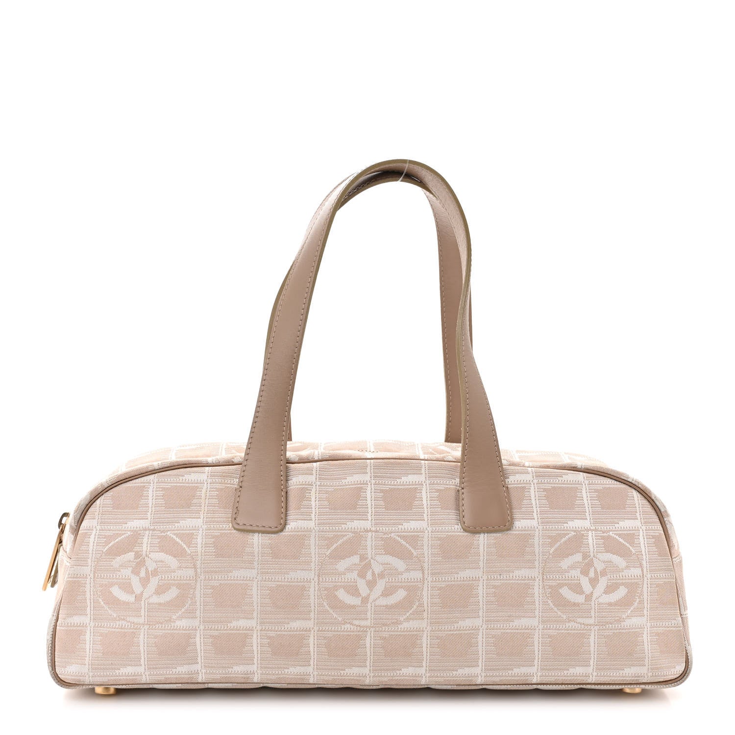 Chanel Nylon Travel Bowler Beige 1564649 – FASHIONPHILE