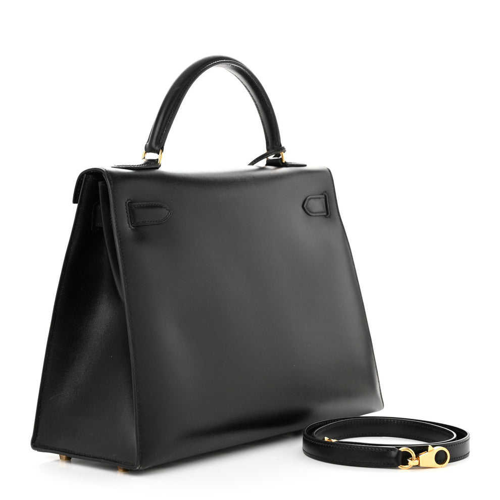 Hermes Box Kelly Sellier 32 Black 1517248 – FASHIONPHILE