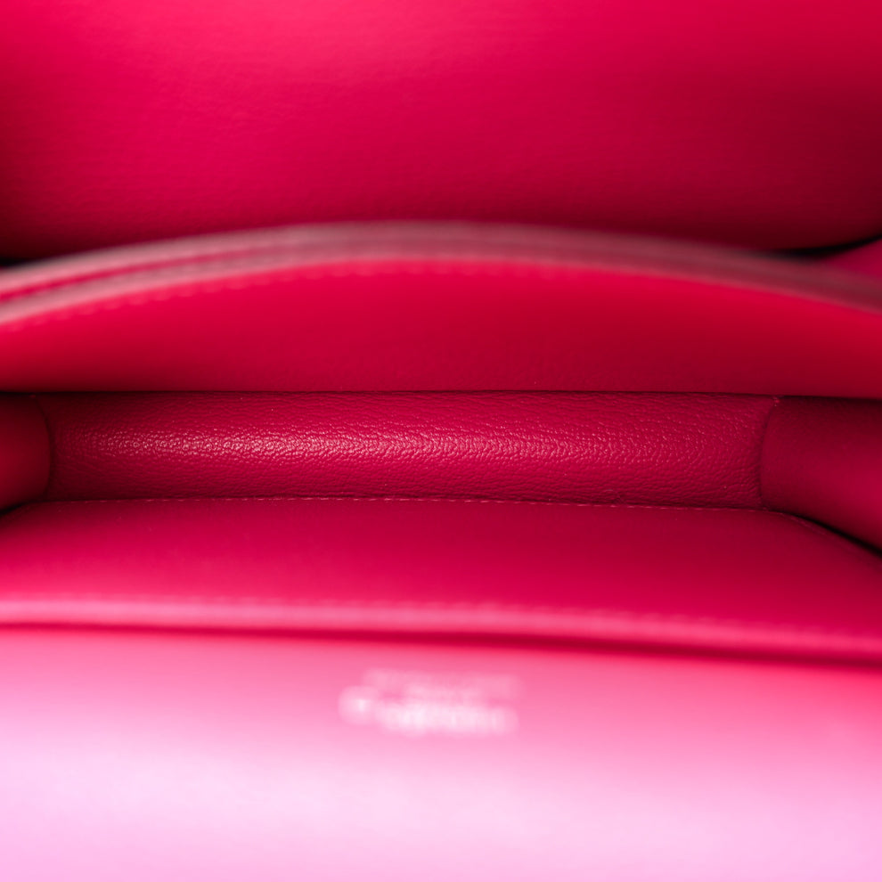 Hermes Evercolor Matte Alligator Mini Touch Sac Roulis Rose Mexico ...