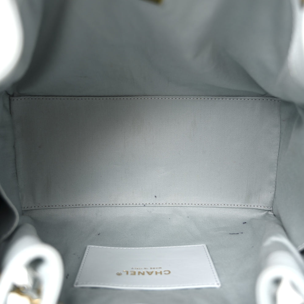 Chanel Caviar Quilted Small Chanel 25 Handbag Light Blue 1779846 ...