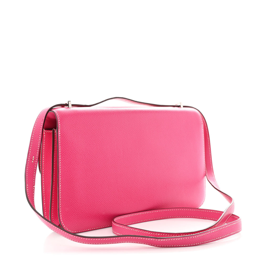 Hermes Epsom Constance Elan 25 Rose Tyrien 1790792 – FASHIONPHILE