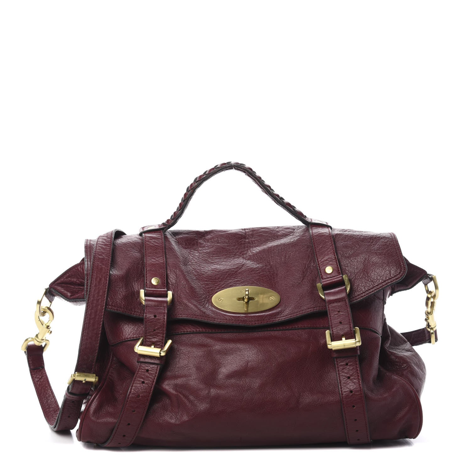 Mulberry Soft Buffalo Medium Alexa Conker 885355 – FASHIONPHILE