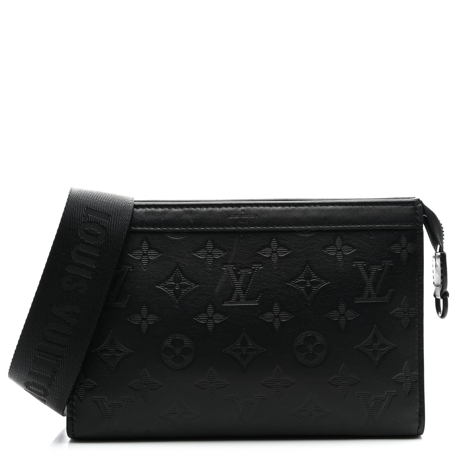 Louis Vuitton Calfskin Monogram Shadow Gaston Wearable Wallet 1697758 ...