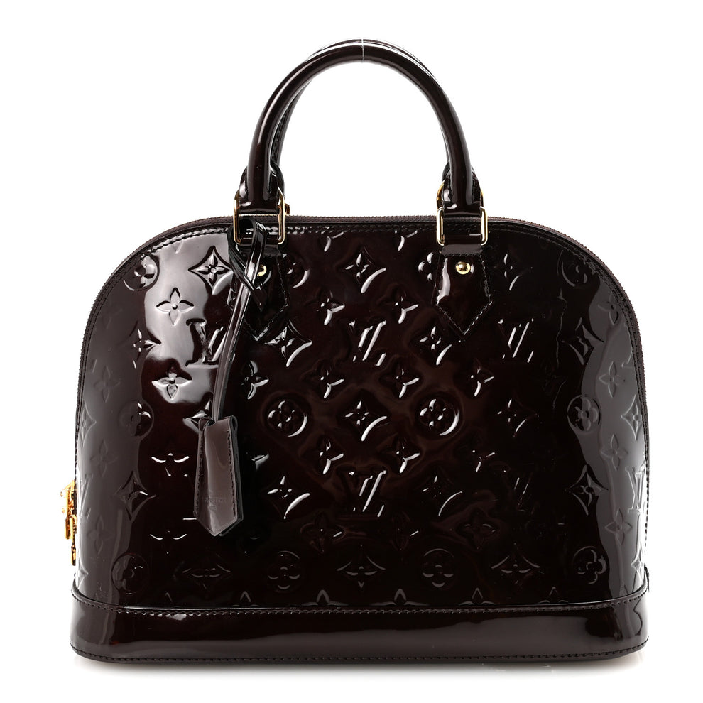 Louis Vuitton Vernis Alma PM Amarante 1798243 – FASHIONPHILE