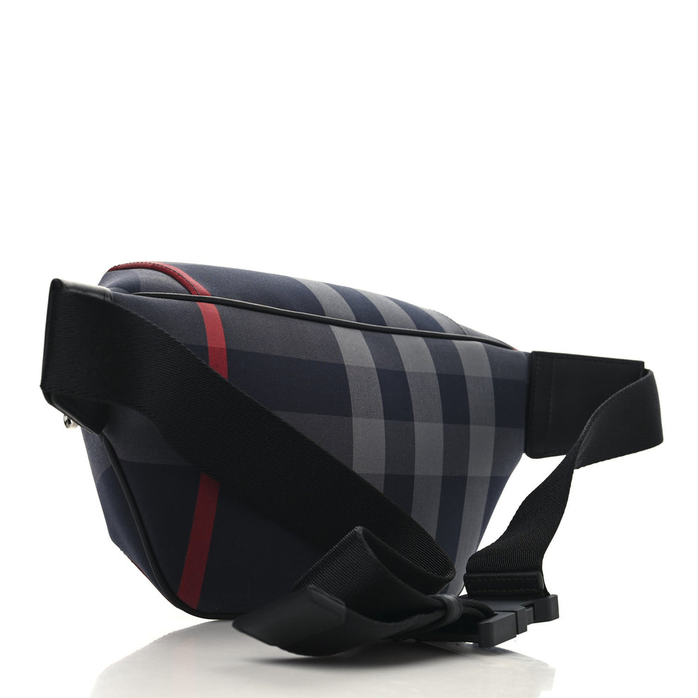 Burberry House Check Sonny Bum Bag Navy Grey 1794713 – FASHIONPHILE