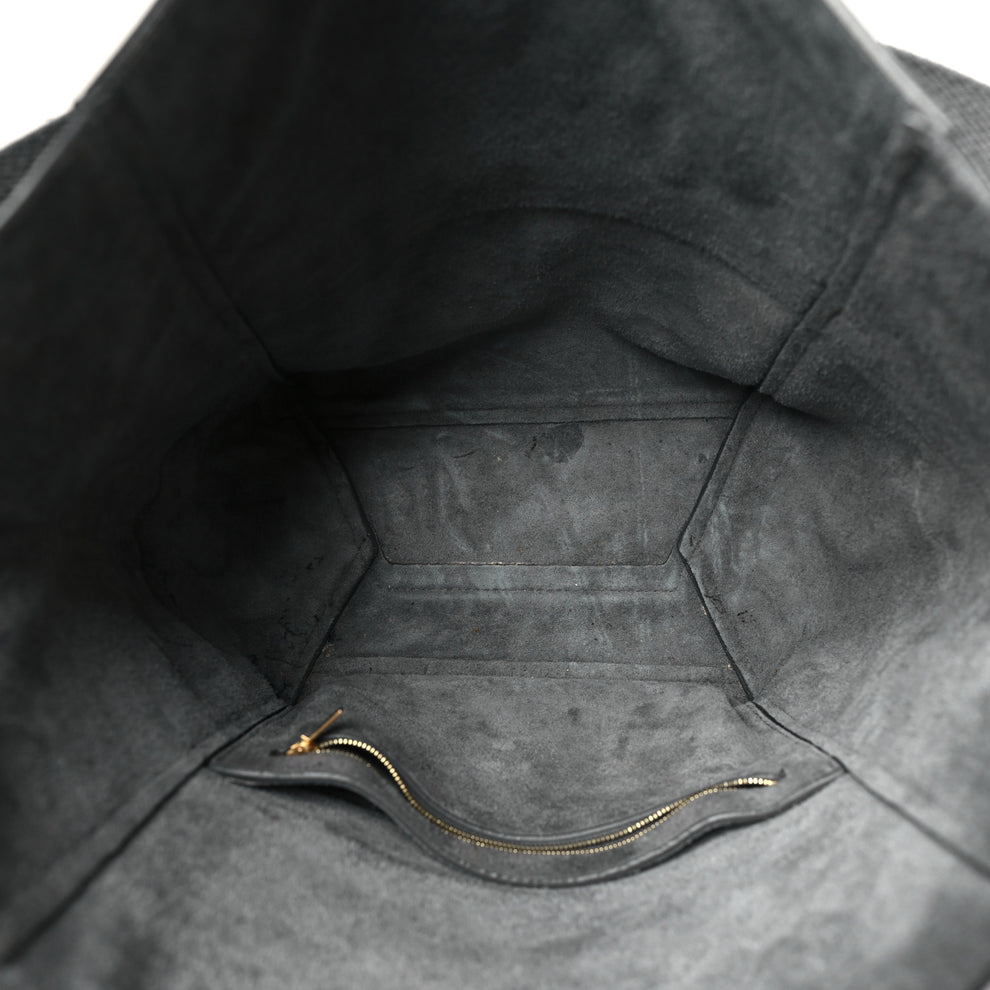 Celine Soft Grained Calfskin Sangle Bucket Bag Grey 1766628 – FASHIONPHILE