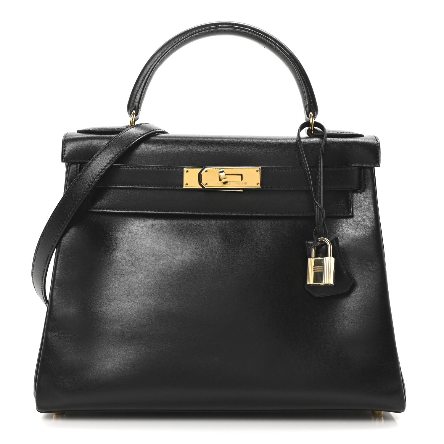 Hermes Box Kelly Retourne 28 Black 1747409 – FASHIONPHILE