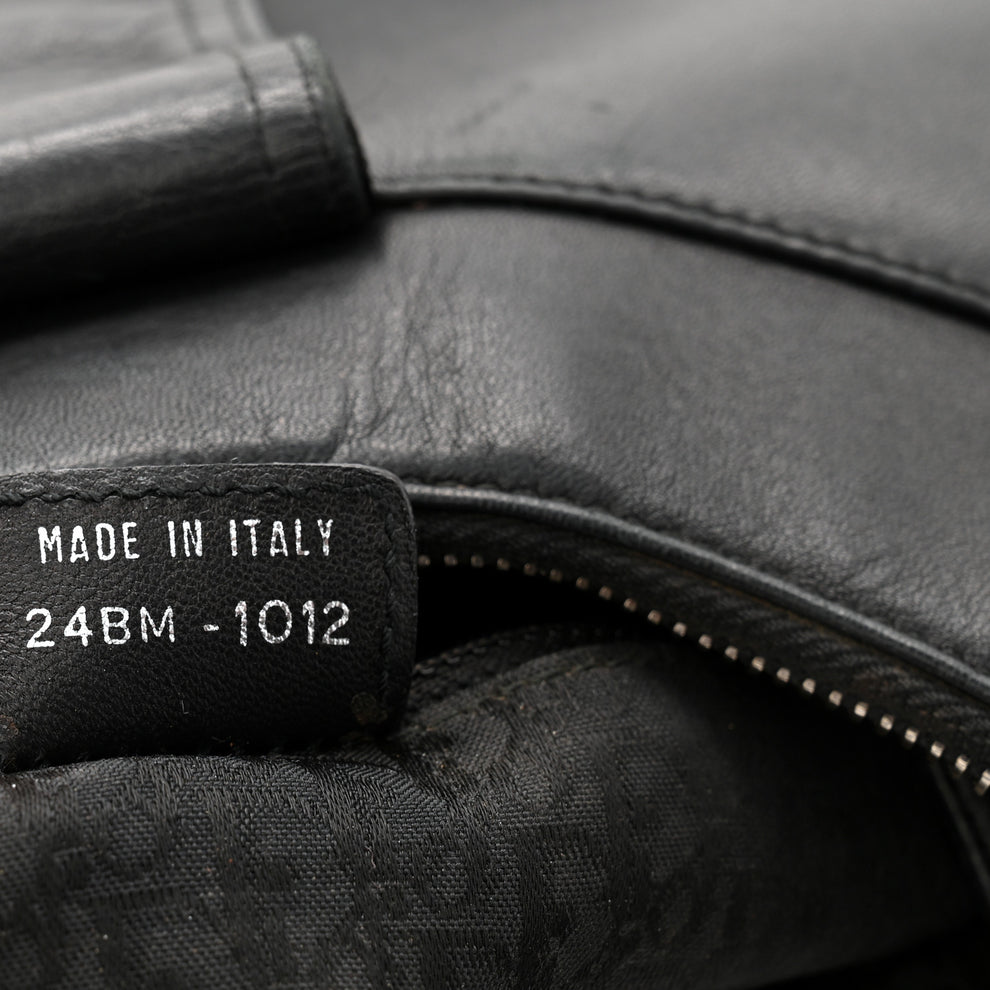 Christian Dior Calfskin Admit It Hobo Black 1794931 – FASHIONPHILE