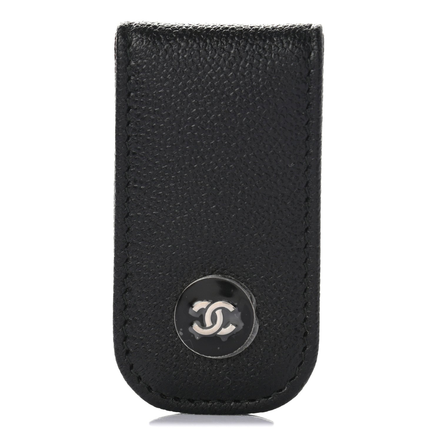 Chanel Caviar CC Button Money Clip Black 902393 – FASHIONPHILE