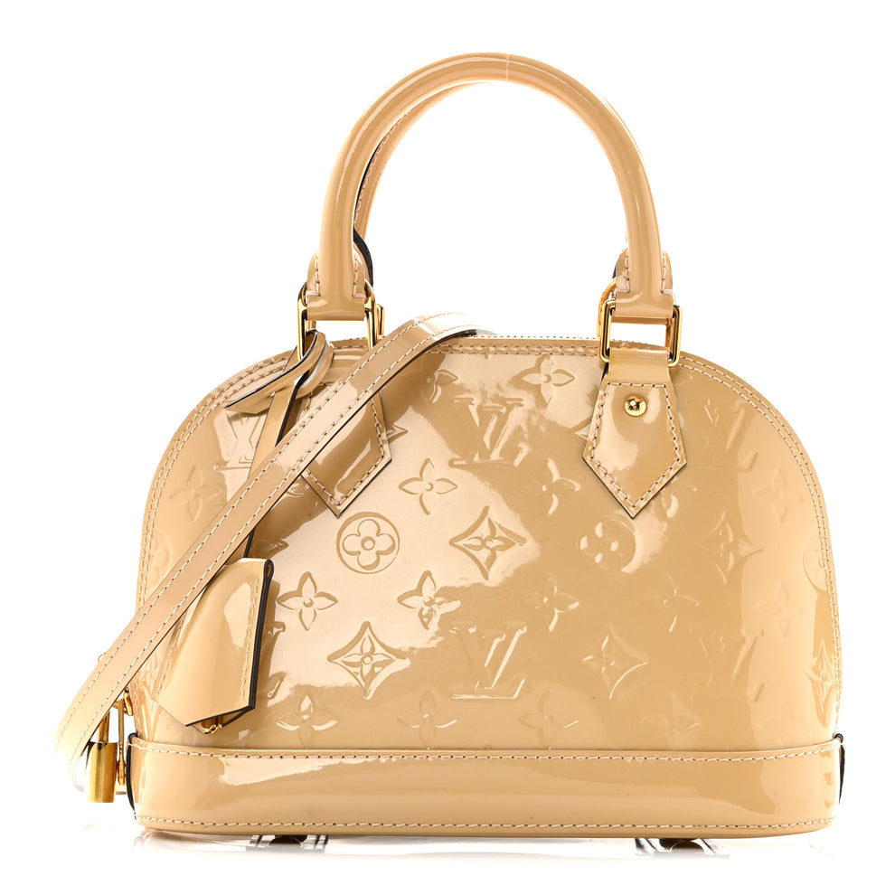 Louis Vuitton Vernis Alma BB Dune 1803793 – FASHIONPHILE