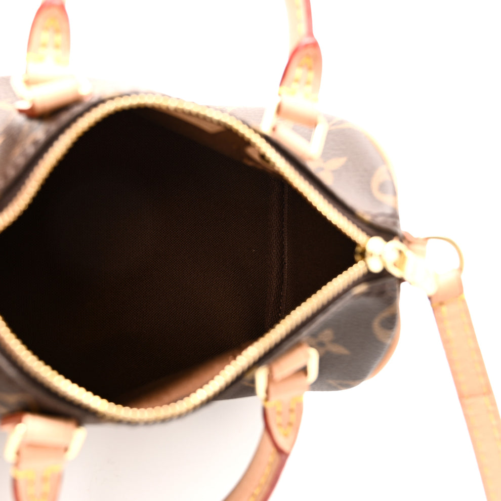 Louis Vuitton Monogram Nano Speedy 1786769 – FASHIONPHILE