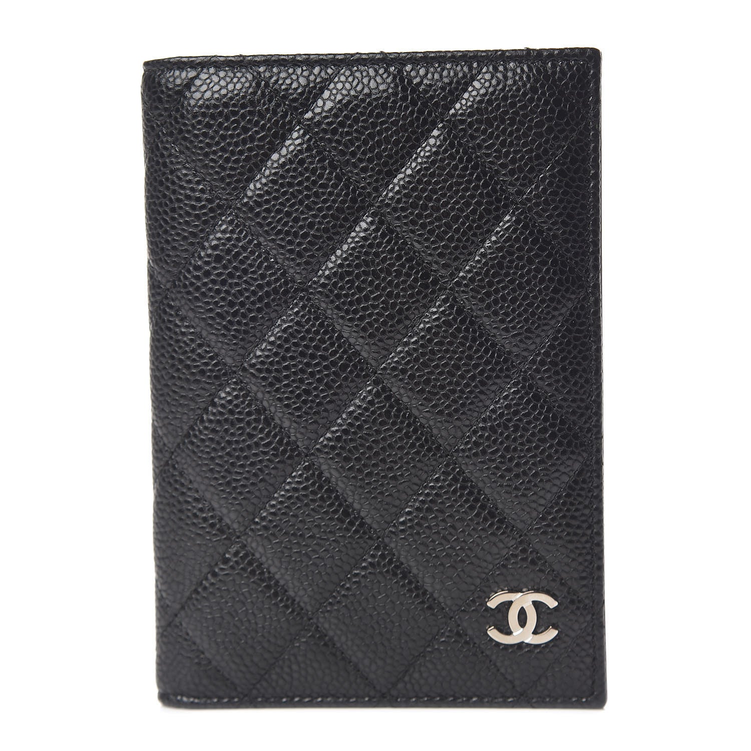Chanel Caviar Quilted Passport Holder Black 480122 – FASHIONPHILE
