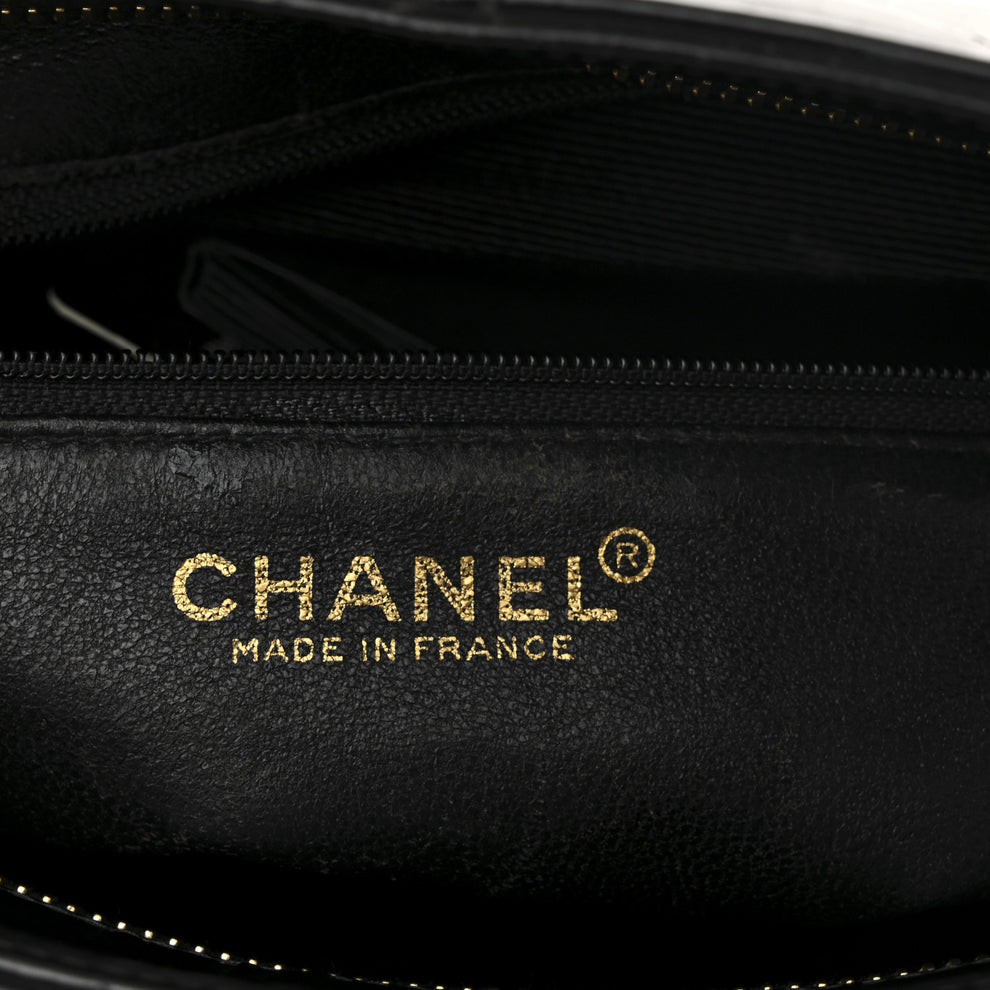 Chanel Patent Medallion Tote Black 1767589 – FASHIONPHILE
