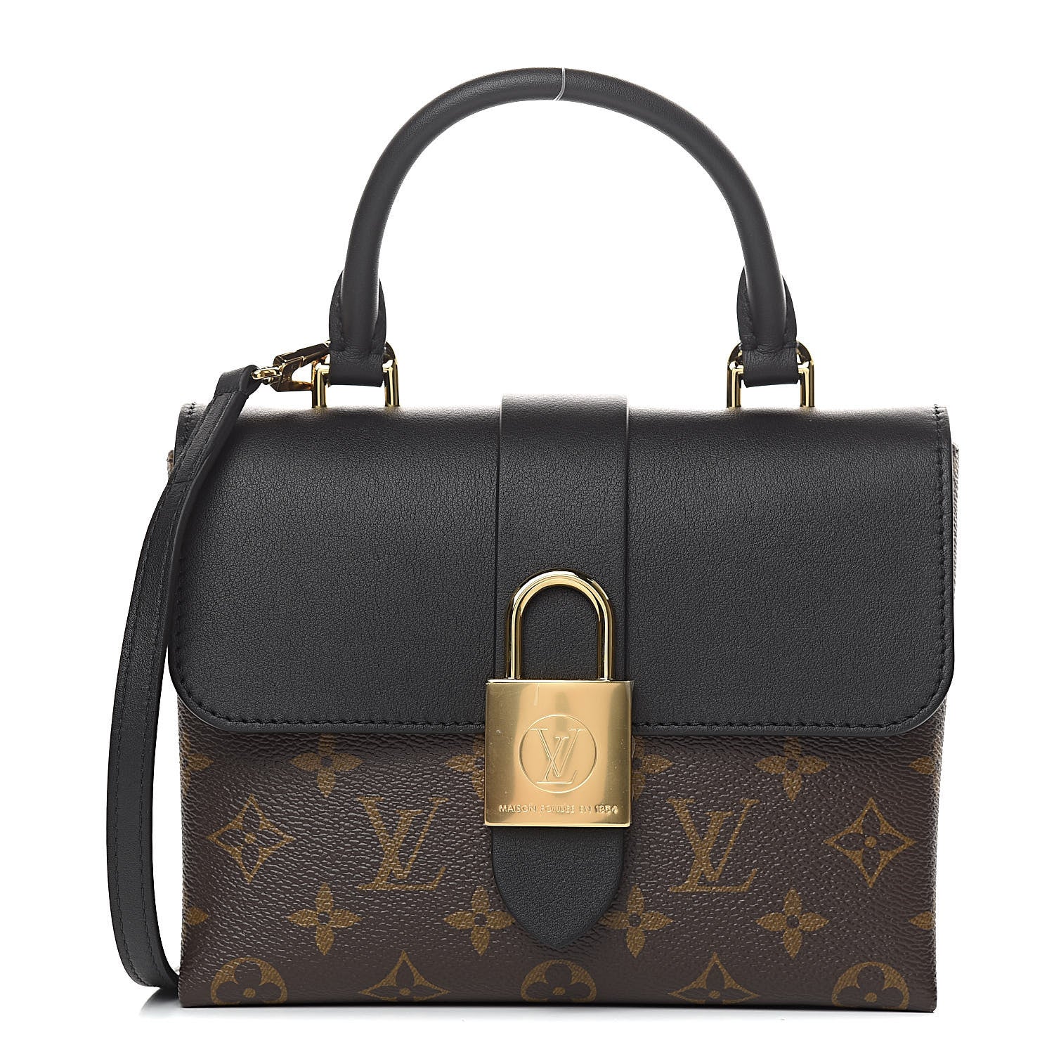 Louis Vuitton Monogram Locky BB Black 483808 – FASHIONPHILE
