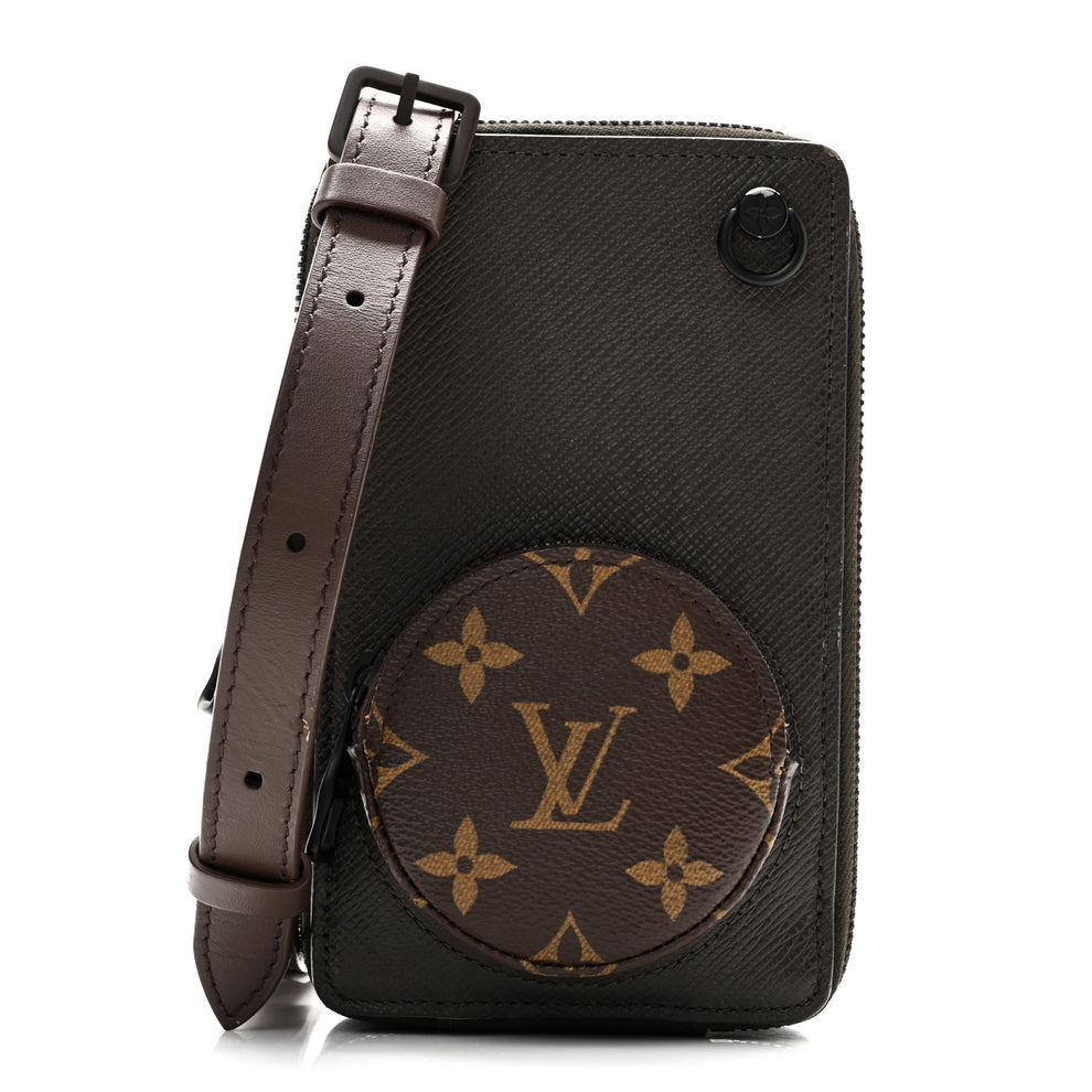 Louis Vuitton Monogram Taiga Phone Box Khaki 1785268 – FASHIONPHILE