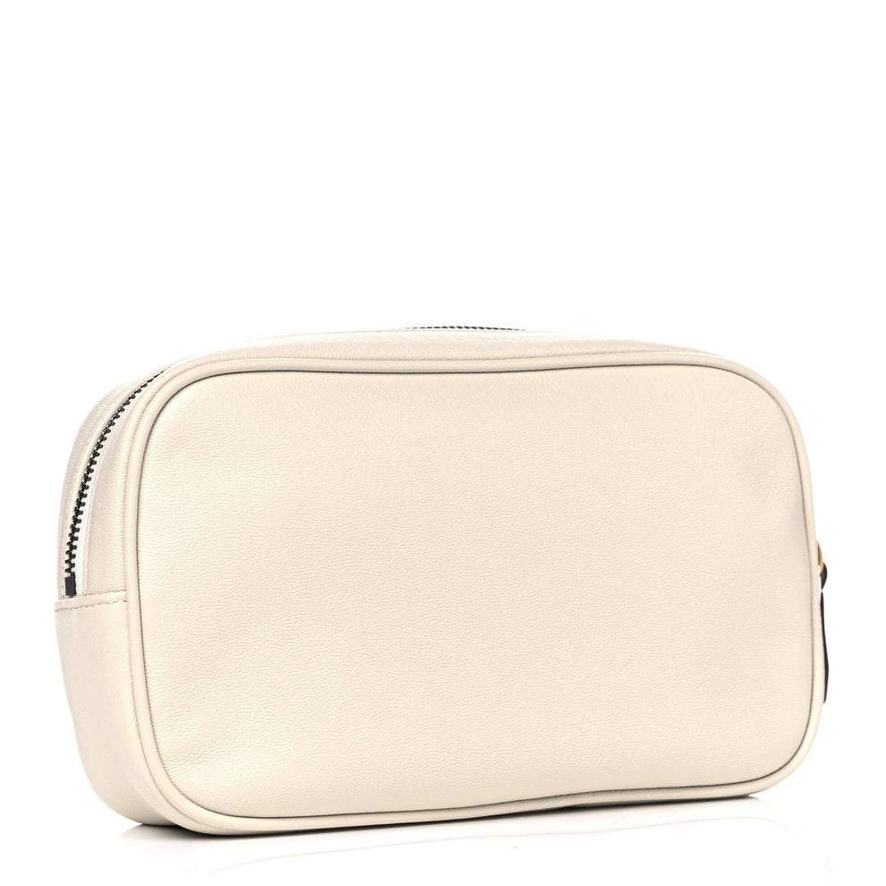 Gucci New Sakai Calfskin Lux Dahlia Phone Case Mystic White 857100 ...