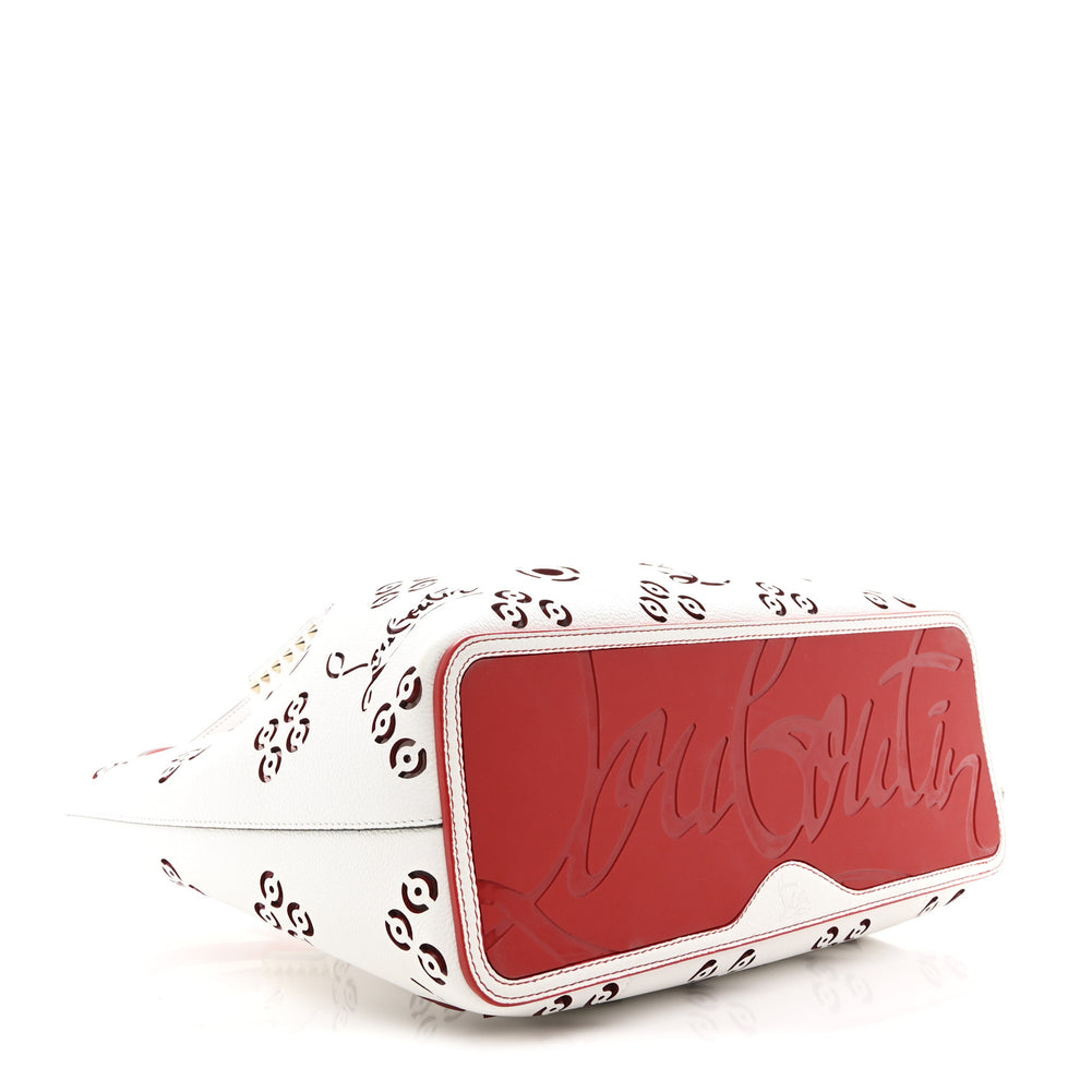 Christian Louboutin Calfskin Loubinthesky Large Perforated Cabarock ...