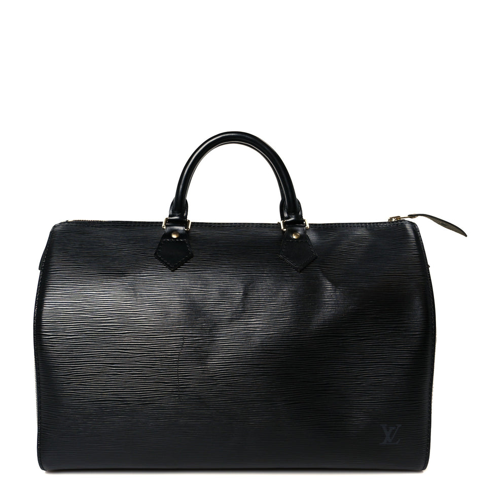 Louis Vuitton Epi Speedy 35 Black 1788402 – FASHIONPHILE