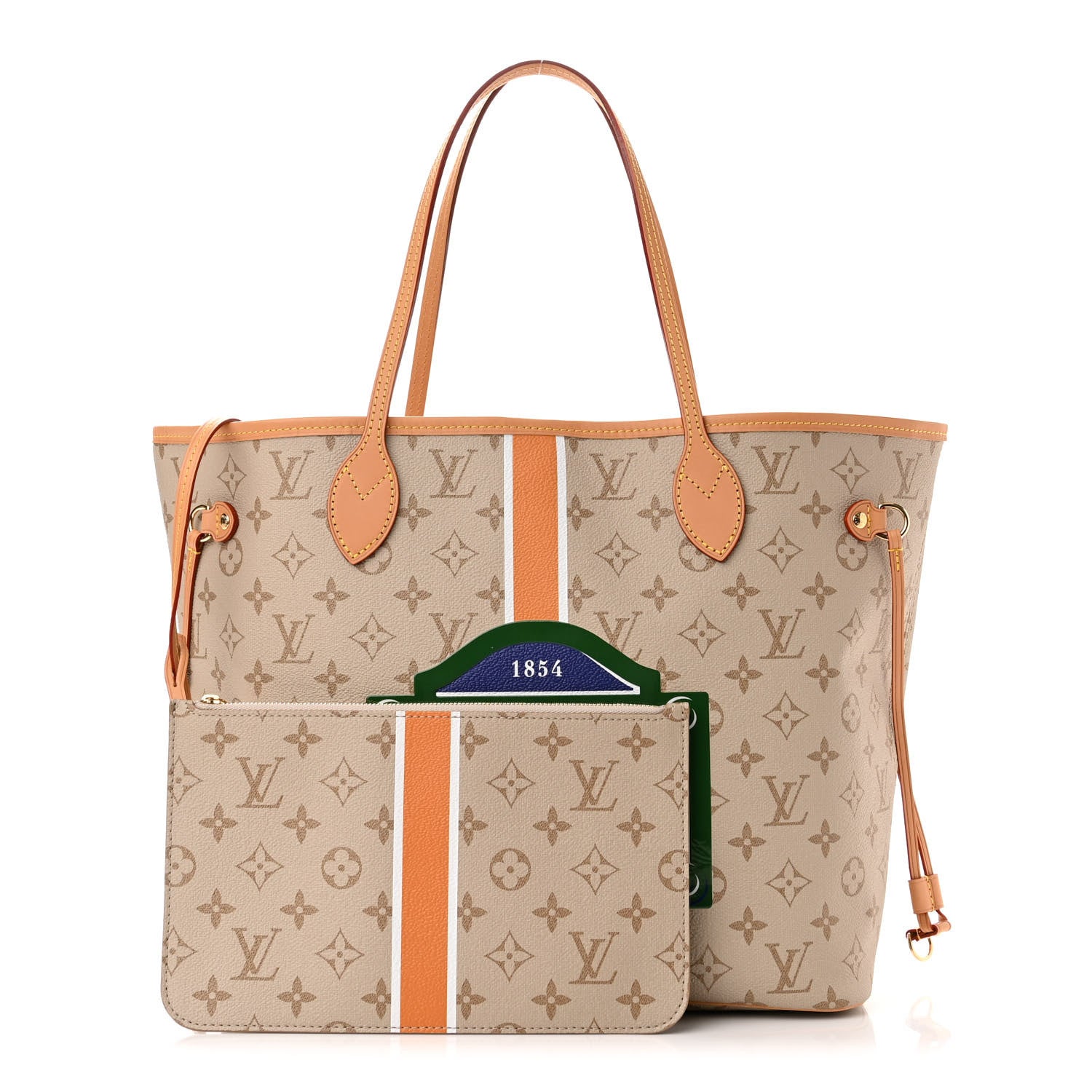 Louis Vuitton Monopaname Neverfull MM Beige Ocher 1280141 – FASHIONPHILE